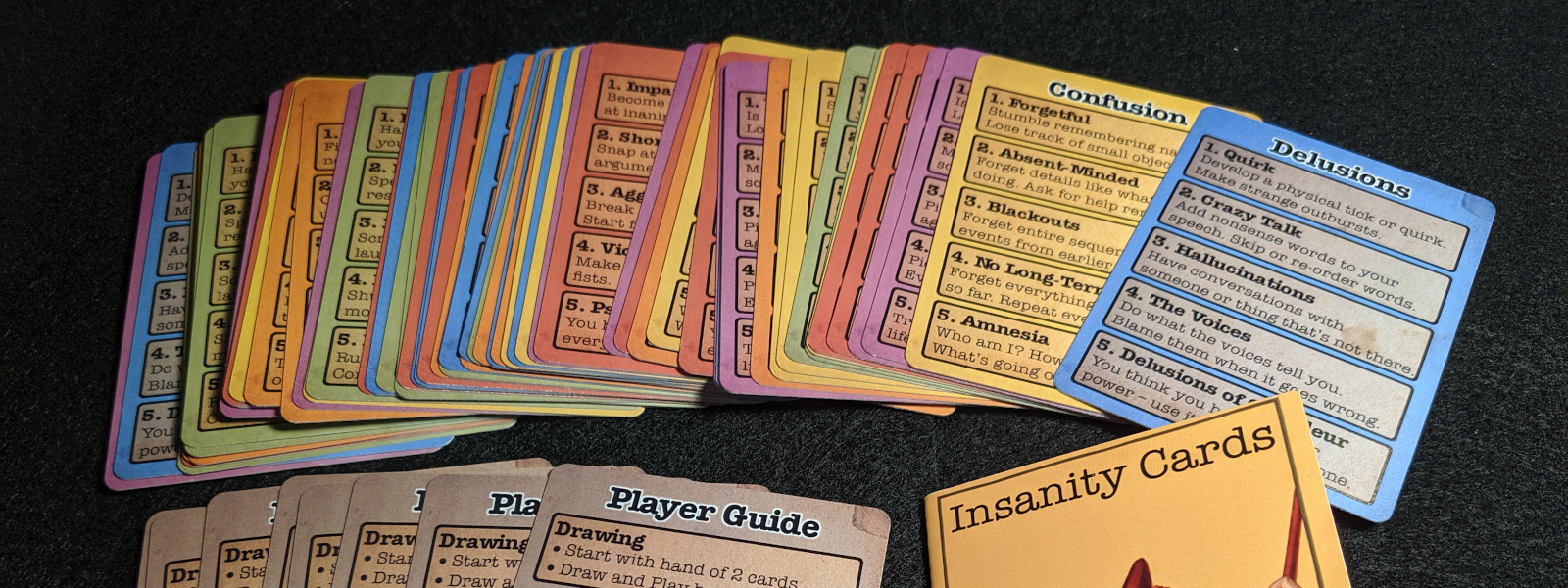 Insanity Cards – New Stuff! – Paul's Gameblog